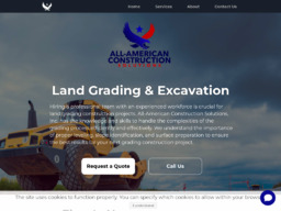 Land Grading & Excavation | All-American Construction Solutions