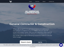 Experienced General Contractor – All-American Construction Solutions